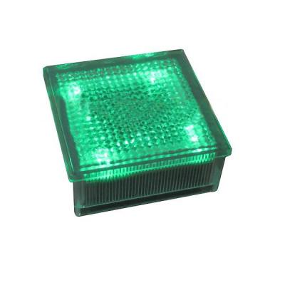 China Solar Led Road Studs Pc Square Led Solar Brick Paver Lights High Brightness for sale