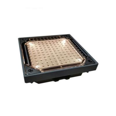 China Solar LED Paver Lights Outdoor Cube Accent 145x145x44mm IP68 30T Load Capacity for Garden Pathways for sale