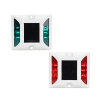 China 40T Load Capacity Solar LED Road Studs Aluminium Casting IP68 125x110x25mm for sale