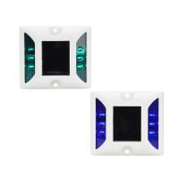 China 40T Load Capacity Solar LED Road Studs Aluminium Casting IP68 125x110x25mm for sale