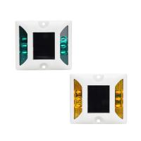 China IP68 Waterproof 40T Solar Cat Eye Flashing Pavement Marker Dock Light 125x110x25mm for sale