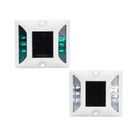 China IP68 Waterproof 40T Solar Cat Eye Flashing Pavement Marker Dock Light 125x110x25mm for sale