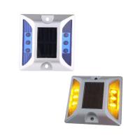 China 6LED Solar LED Road Indicator Light Road Warning Light Pavement Indication Light for sale