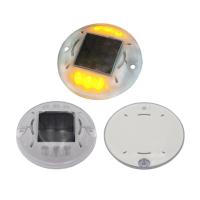 China PC Solar LED Road Studs IP68 Waterproof 6 LED 120x23mm Solar Powered Garden Lights for sale