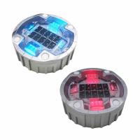 China 75 Tons Solar Cat Eyes Road Stud Aluminum Underground Driveway Marking Light IP68 for sale
