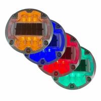China Aluminum IL300 Solar Road Stud Light 143mm 75T Compression IP68 Driveway Marker for sale