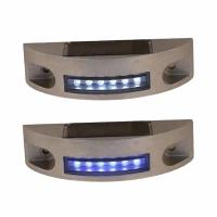 China Semi Circular Solar Cat Eyes Road Stud 20 Tons Load Capacity IP68 Waterproof 100 Hours Working for sale