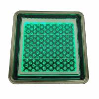 China Solar Step Light Garden Ground Park Solar Brick LED Paver Light 200x200mm IP68 20T Load for sale