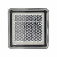 China Solar Step Light Garden Ground Park Solar Brick LED Paver Light 200x200mm IP68 20T Load for sale