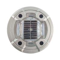 China Solar LED Road Stud 136mm 45T Load Capacity Night Vision Aluminium Road Marker Light for sale