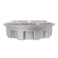 China Solar LED Road Stud 136mm 45T Load Capacity Night Vision Aluminium Road Marker Light for sale