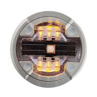 China Solar LED Road Studs 136x37mm High Brightness Red Cat Eyes 45T Load IP68 for sale