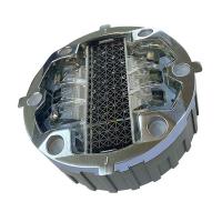 China Aluminium Solar LED Road Stud IL300 IP68 Round Embedded 6 LED 1200mAh for sale