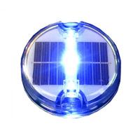 China Solar LED Road Studs IP68 High Brightness 1000m Visual Distance 15T Load Capacity for sale
