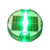 China Solar LED Road Studs IP68 High Brightness 1000m Visual Distance 15T Load Capacity for sale