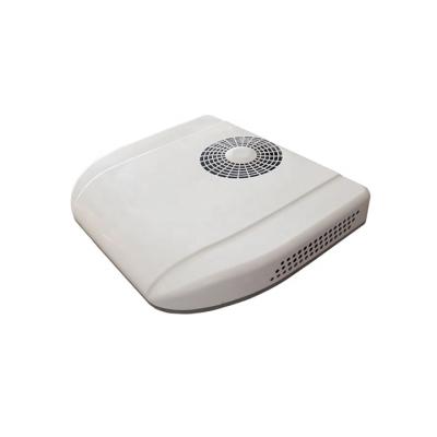 China Intelligent 850W DC 12V 24V White All-in-One Parking Air Conditioner for Trucks RVs for sale