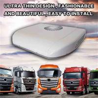 China DC 12V 24V Rooftop Truck Air Conditioner 2800W 9560BTU High Cooling Capacity for sale
