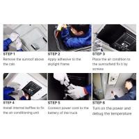 China 24V All In One Truck Air Conditioner 2800W 9560BTU Parking AC Unit for sale
