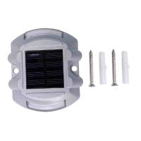 China IP68 Solar LED Road Studs 110x95x23mm Horseshoe Design Solar Powered Road Reflectors for sale