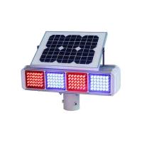 China IP55 Waterproof Solar LED Warning Light High Visibility Solar Powered Blinker for sale
