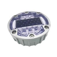 China IP68 Solar Powered LED Road Stud 6 LEDs 143mm for Highway Traffic Safety for sale