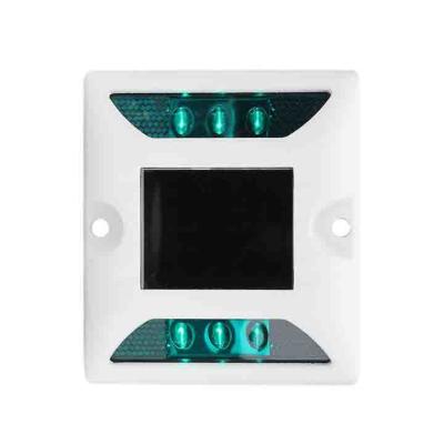 China 40 Ton High Resistance Solar LED Road Studs Aluminum Alloy IP68 125x110x25mm for sale