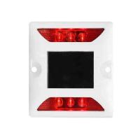 China 40 Ton High Resistance Solar LED Road Studs Aluminum Alloy IP68 125x110x25mm for sale