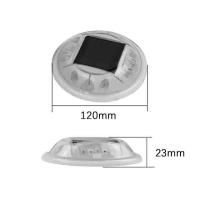 China PC Plastic Warning Flashing LED Reflector Solar LED Road Studs Cat Eyes Light for sale