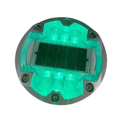 China Heavy Duty Solar LED Road Stud IL300 10mm LED IP68 57T Load Capacity Aluminium Alloy for sale