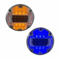 China Heavy Duty Solar LED Road Stud IL300 10mm LED IP68 57T Load Capacity Aluminium Alloy for sale