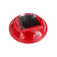 China Highway IP68 Solar LED Road Stud 20T Load 100H Working Time Flashing Cat Eye Warning Light for sale