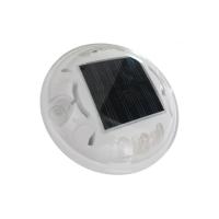 China ABS Plastic Solar Cat Eyes Road Studs LED Road Stud Plastic Round Lights for sale