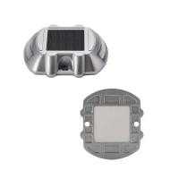 China IP68 Solar LED Road Studs 6 LED Cat Eye Traffic Reflector Light 110x95x23mm for sale