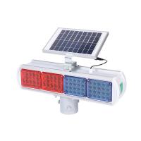 China Solar Traffic Warning Flashing Lights 6W 18V IP55 for Road Safety for sale