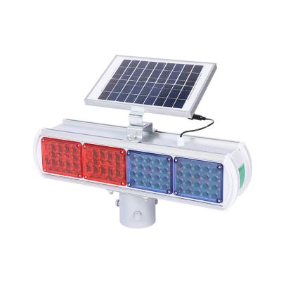 China Solar Traffic Warning Flashing Lights 6W 18V IP55 for Road Safety for sale