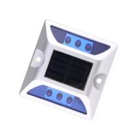 China Solar LED Road Studs 115x110x23mm IP68 Waterproof Traffic Safety Cat Eye Light for sale