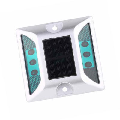 China Aluminum Solar Road Studs Light High Loading IP68 Traffic Warning Reflectors for sale