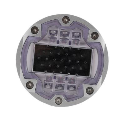 China Solar LED Road Stud IP68 75T Load Capacity Blinking Pavement Light 143mm for sale