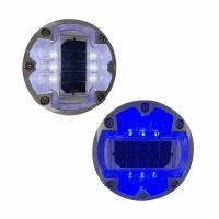 China Solar LED Road Stud IP68 75T Load Capacity Blinking Pavement Light 143mm for sale