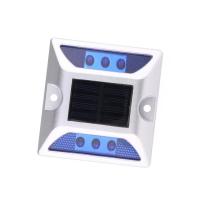China Solar LED Road Studs Flashing Driveway Reflectors 20T Load Capacity IP68 115x110x23mm for sale
