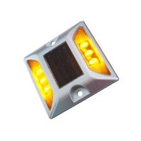 China Solar LED Road Stud Light IP68 Aluminum Cat Eye Reflector 115x110mm 100H Working for sale