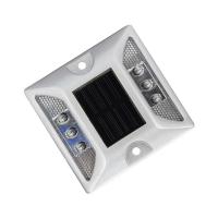 China Solar LED Road Studs 115x110x23mm IP68 Flashing Driveway Marker Lights 20T Load Capacity for sale
