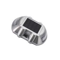 China Solar LED Road Stud Light RSV-C101 Aluminum IP68 Flashing 6 LED 110x95x23mm for sale