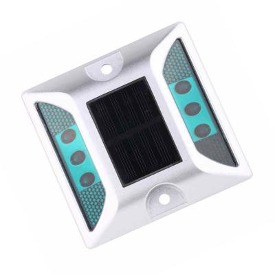 China Flashing Road Studs Light Warning Solar Powered LED Cat Eyes Road Stud Lights for sale