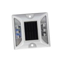 China IP68 Aluminum Solar Road Stud Cat Eye Raised Pavement Marker 115mm 20T Load Capacity for sale