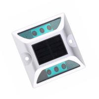 China Solar LED Road Stud RSV-A106 6 LED Epistar IP68 Waterproof 20T Load Capacity for sale