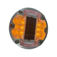 China IP68 Solar Road Stud Light LED Powered Cat Eyes Pavement Markers 143mm 57Tons for sale