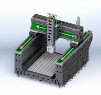 China Bridge Processing 5 Axis Machining Machine For Aerospace High Precision Mold for sale