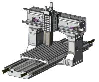 China Large CNC Gantry Machining Center Five Axis Head for Aluminum Alloy for sale