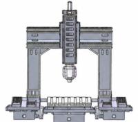 China C&F2518 Door‑Type Swinging‑Head Five‑Axis Machining Center for sale